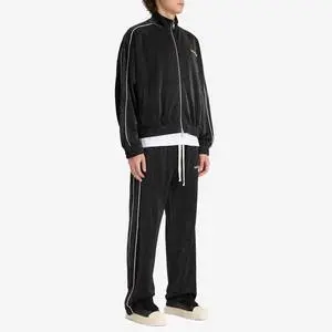 COLE BUXTON Glitter Piped Track Pant - Black