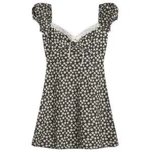 HOUSE OF SUNNY Ditsy Daisy Mini Dress
