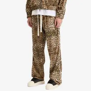 COLE BUXTON Piped Track Pant - Leopard