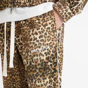 COLE BUXTON Piped Track Pant - Leopard