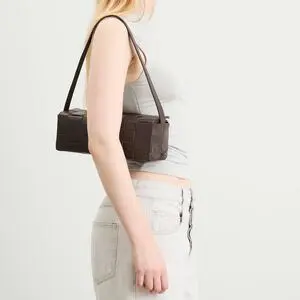 ST. AGNI Woven East West Bag