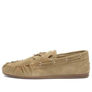 ALOHAS Rowan Suede Leather Loafers - Suede Beige