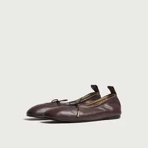 ALOHAS Rosalind Ballet Pumps - Brown