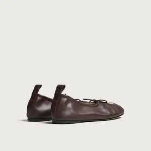 ALOHAS Rosalind Ballet Pumps - Brown