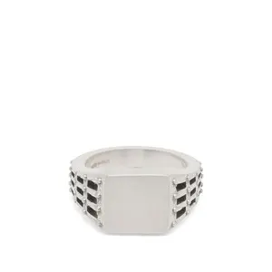 SERGE DENIMES Portcullis Ring - Silver