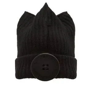 CHARLES JEFFREY Logo Box Beanie - Black