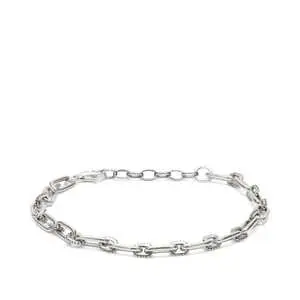 SERGE DENIMES Sterling Link Bracelet - Silver