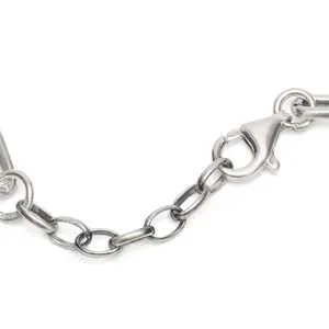 SERGE DENIMES Sterling Link Bracelet