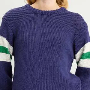 Obey Zone Stripe Crewneck Sweater