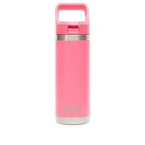 YETI 18oz Rambler Straw Bottle - Tropical Pink