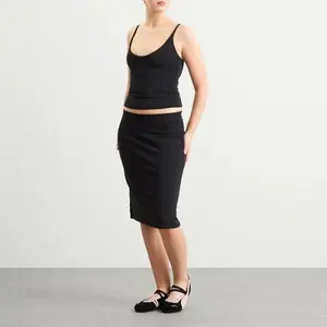 SKIMS Smooth Lounge Midi Skirt