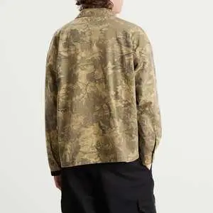 BRAIN DEAD Twill Military Shirt Jacket