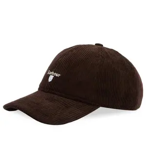 Barbour Preston Cord Cap - Brown