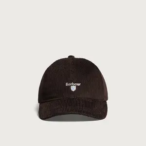 Barbour Preston Corduroy Cap - Brown