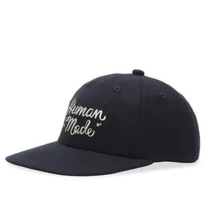 HUMAN MADE Wool 6-panel Cap - Navy