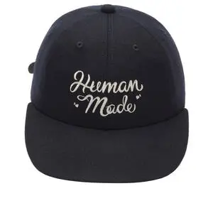 HUMAN MADE Wool 6-panel Cap - Navy