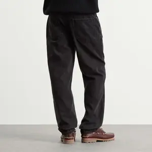 BUTTER GOODS Straight Leg Denim Jeans - Washed Black