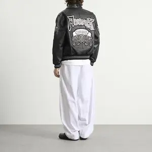AVIREX Goth Varsity Leather Jacket
