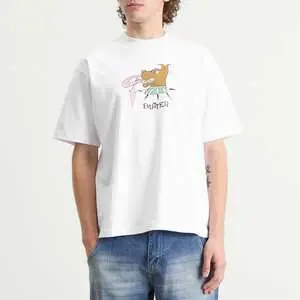 BUTTER GOODS Canine T-shirt - White