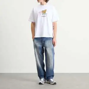 BUTTER GOODS Canine T-shirt - White