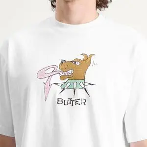BUTTER GOODS Canine T-shirt - White