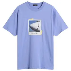 DIME Plane T-shirt - Light Indigo