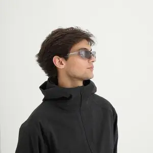 A. SOCIETY Paris Square Frame Sunglasses