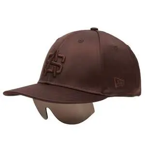 A. SOCIETY X New Era 9fifty Cap And Magnetic Visor Combo - Brown