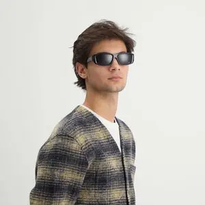 A. SOCIETY X New Era Scotty Rectangle Sunglasses