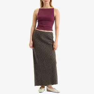 Good American Weightless Scuba Sleeveless Tank - Fig