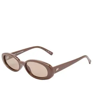 Le Specs Outta Love Sunglasses - Cocoa/mocha