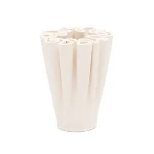 FERM LIVING Dedali Vase H11 - Off-white