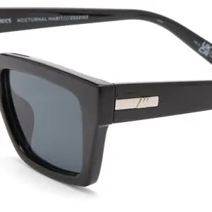 Le Specs Nocturnal Habit Sunglasses - Black/smoke Mono