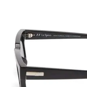 Le Specs Nocturnal Habit Sunglasses - Black/smoke Mono