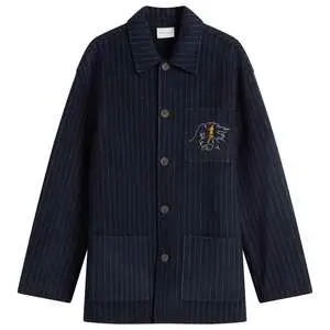 Drole De Monsieur Pinstriped Jacket