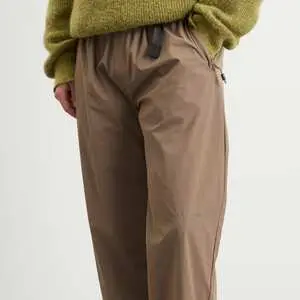 MELLOW CLO Everyday Stretch Nylon Trousers - Brown