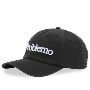 NO PROBLEMO Logo Cap - Black