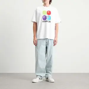 A BATHING APE Multi Ape Head T-shirt