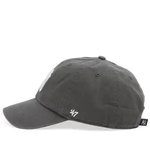 '47 Ny Yankees Clean Up Cap - Charcoal