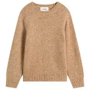CORRIDOR Alpaca Crewneck - Camel
