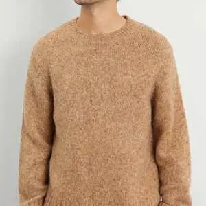 CORRIDOR Alpaca Crewneck - Camel