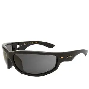 Ray-ban X A$ap Rocky Ultra Wrap 003 Sunglasses - Black/dark Grey