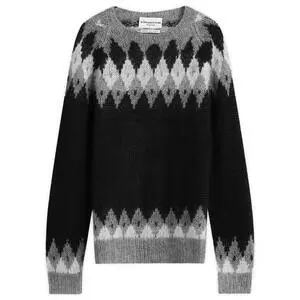 NOMARHYTHM TEXTILE Hand Knit Snowflake Sweater