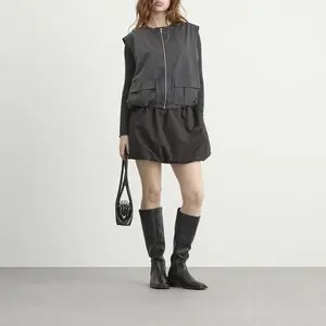 SAMSØE SAMSØE Saroko Drawstring Waist Mini Skirt