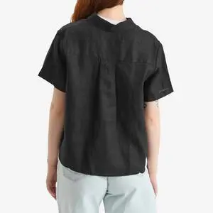 SAMSØE SAMSØE Mina Short Sleeve Linen Shirt