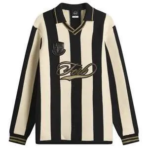 F.C. REAL BRISTOL Stripe Knit Football Shirt