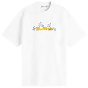 BUTTER GOODS Tempo Logo T-shirt - White