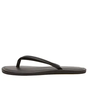 Women's Black Thong Sandals