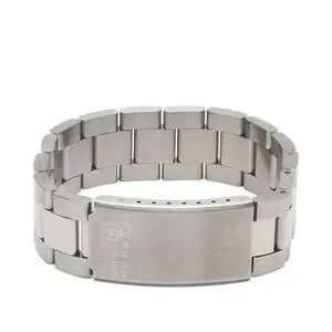 MAISON MARGIELA Numeric Plaque Link Bracelet - Silver