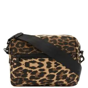 New Era Leopard Canvas Cross-body Bag